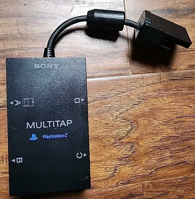 SONY PLAYSTATION 2 PS2 Multitap Multi Player Adapter SCPH-10090 Tested ...