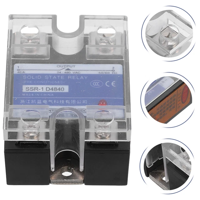 SOLID STATE RELAY Single Phase Semi-Conductor Relay DC Relay Device £15 ...