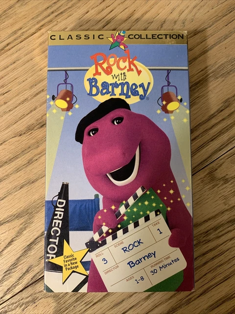 ROCK WITH BARNEY Vhs Barney Home Video Classic Collection Tested £9.47 ...