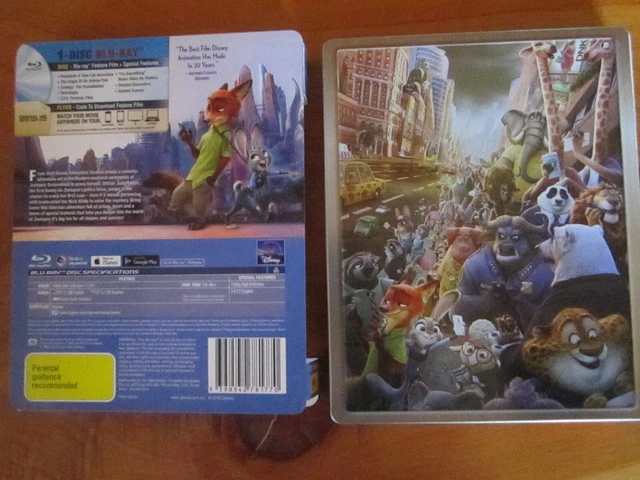 DVD BLU-RAY DISNEY Zootopia Collector's Tin Set Great ***** EUR 6,00 - PicClick FR