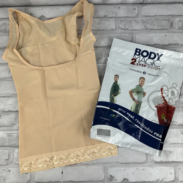 ARDYSS ABDO WOMAN T Shirt Abdomen Control Back Support Body Magic ...