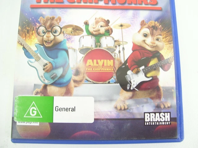 ALVIN & THE Chipmunks Ps2 Game Playstation 2 Brash Entertainment Dvd ...