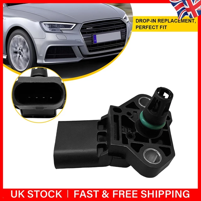 MAP INTAKE MANIFOLD Absolute Pressue Boost Sensor For Golf Passat ...