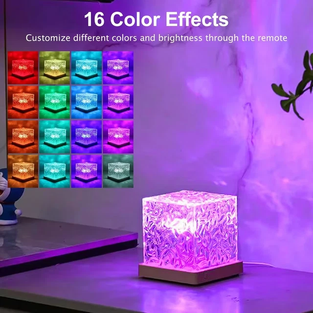 LUMINORTHE AURORA NORTHERN Lights Cube Lamp LED Night Light Home Decor ...