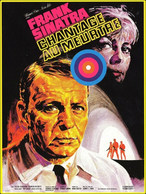 CARTE POSTALE - Chantage au meurtre (film cinéma affiche) ill. : Michel ...