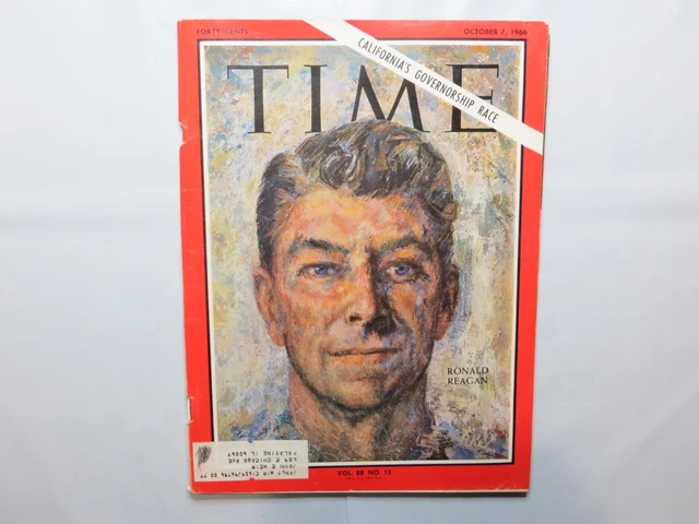 TIME MAGAZINE (OCTOBER 7, 1966) (Ronald Reagan) 7U £12.31 - PicClick UK