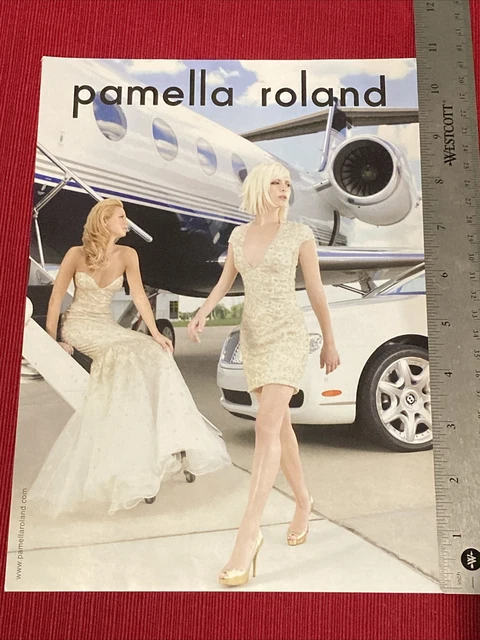 PAMELLA ROLAND DESIGNER Clothes Sexy Long Legged Models 2010 Print Ad ...