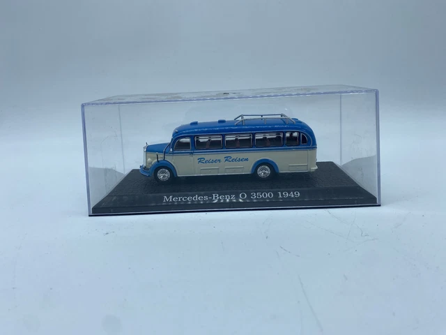 MODELLINO BUS MERCEDES Benz O 3500 1949 - Deagostini - Scala 1:72 ...