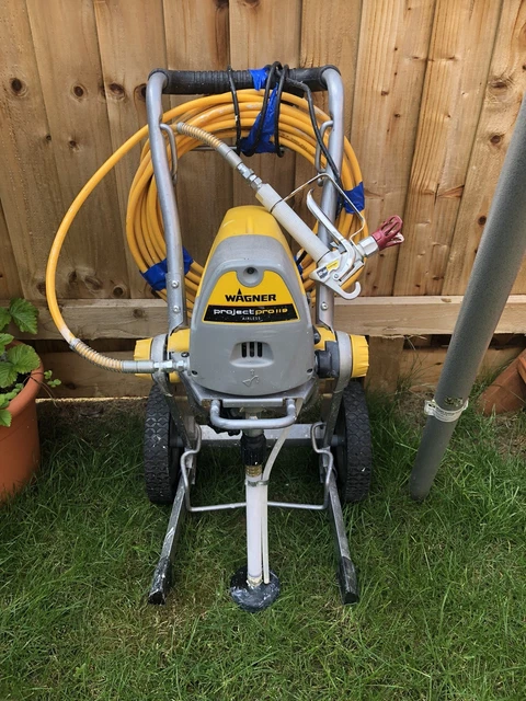 WAGNER AIRLESS PAINT Sprayer - Project Pro 119 240v £420.00 - PicClick UK