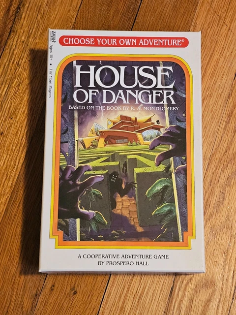 HOUSE OF DANGER A Choose Your Own Adventure Strategy Board Game £16.61 ...