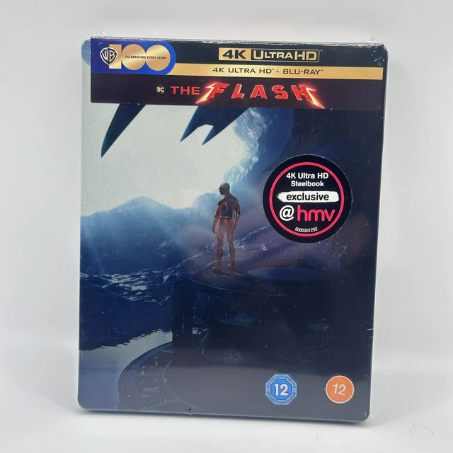 THE FLASH 4K UHD Steelbook - Dc Comics Batman - 4K The Flash Movie Film ...