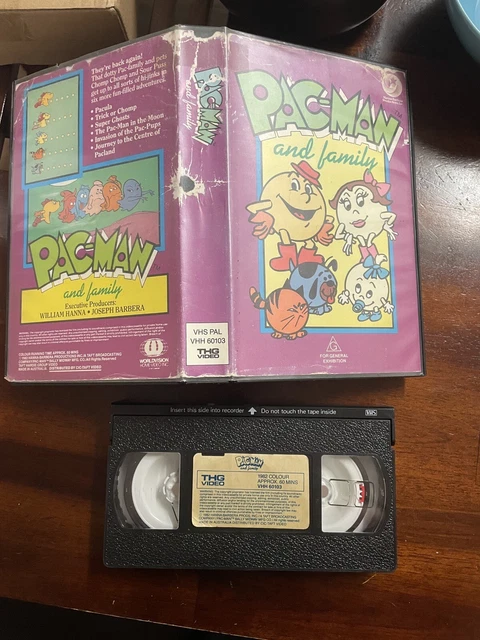 RARE PAC MAN Family release VHS $75.00 - PicClick AU