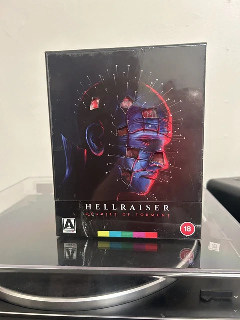 HELLRAISER QUARTET OF TORMENT 4K UHD Arrow Oop Set. Brand New Sealed ...