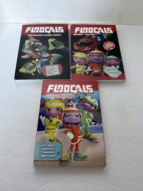 FLOOGALS STAFFEL 1 Band 1, Destination Planet Erde & Mission komplett ...