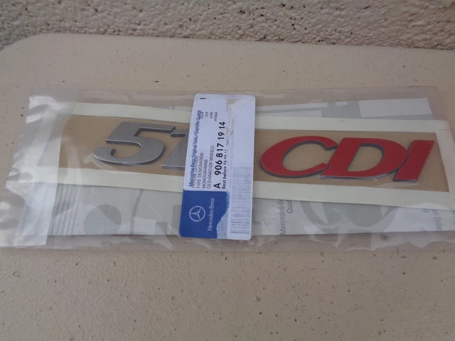 NEUF MERCEDES-BENZ SPRINTER W906 Badge De Plaque Modèle A9068171914 ...
