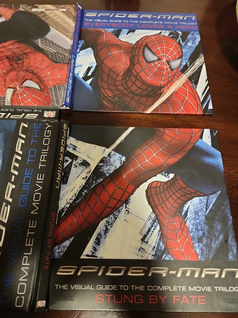 SPIDER-MAN: THE VISUAL Guide to the Complete Movie Trilogy Book marvel ...