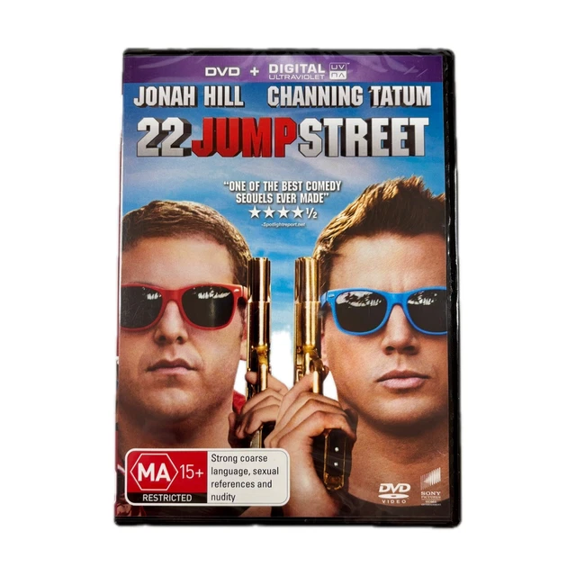 22 JUMP STREET DVD Region 4 PAL Brand New Sealed Free Tracked Postage ...
