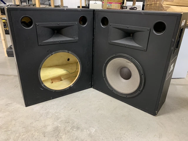 PAIR OF JBL Professional 3677 Cinema Loudspeaker 1 Woofer missing other ...
