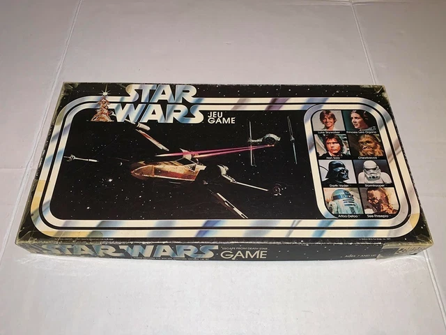 VINTAGE 1977 STAR Wars Escape From Death Star Board Game Canada Edition ...