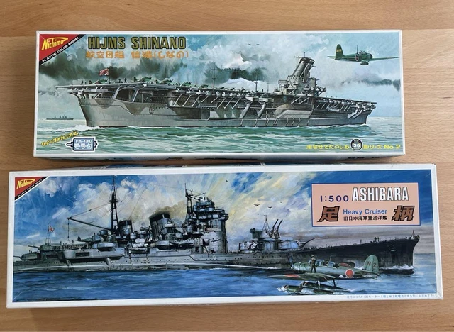 NICHIMO AIRCRAFT CARRIER Former Japanese Navy Heavy Cruiser Ashigara ...