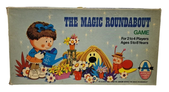 THE MAGIC ROUNDABOUT Vintage Board Game Made In 1975 £44.00 - PicClick UK