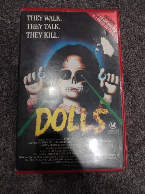 DOLLS - THEY Want to Play with You, Horror, VHS $150.00 - PicClick AU