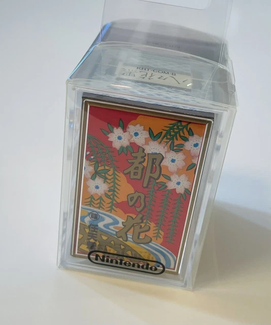 NINTENDO HANAFUDA MIYAKONOHANA 都の花/Japanese Playing Cards/Black/New £9. ...