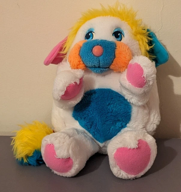 POPPLES WHITE PUFFBALL 11" Plush Stuffed Toy Mattel Vintage 1986 Vintage 80s £35.00 - PicClick UK