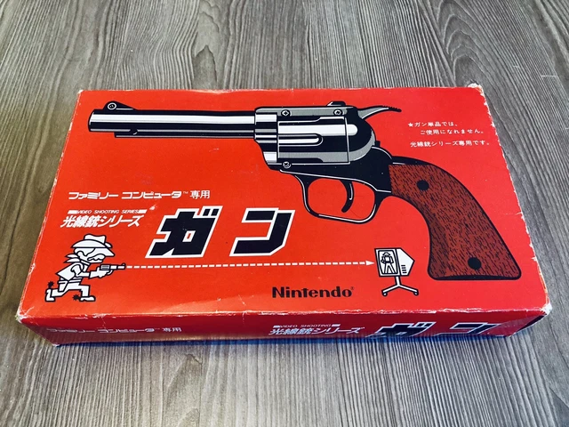PISTOLET OFFICIEL GUN Zapper Nintendo NES Version Famicom Avec ...