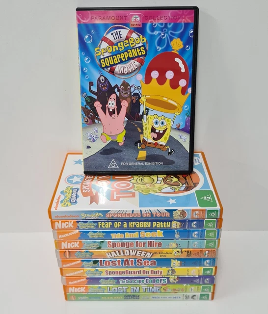 SPONGEBOB SQUAREPANTS THE Movie + Extras DVD Bundle x11 Nickelodeon ...