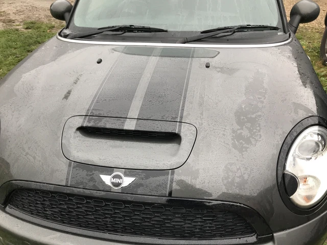 MINI COOPER S R56 BONNET & Boot Racing STRIPES Vinyl GRAPHICS DECALS ...