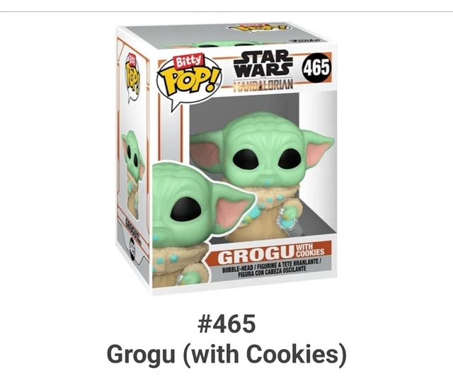 FUNKO BITTY POP Star Wars The Mandalorian 1/3 Chase Grogu avec biscuits # 465 EUR 12,62 ...