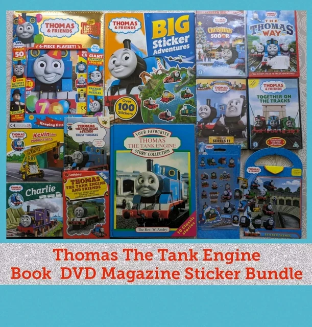 THOMAS THE TANK Engine Book DVD 75th Anniversary EditionMagazine ...