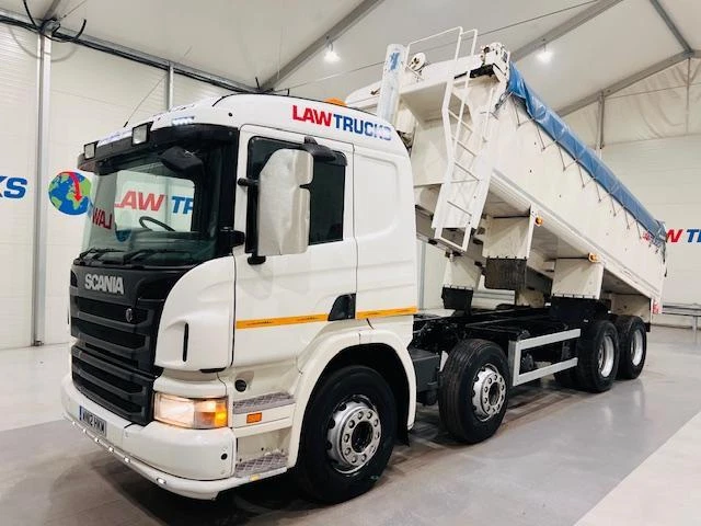 SCANIA P400 8X4 Sleeper Cab Tipper Manual £17,950.00 - PicClick UK