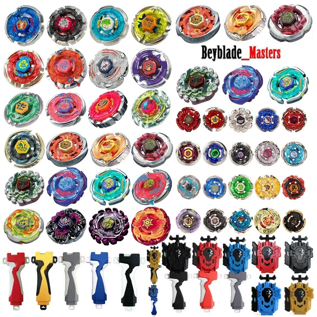 58 TYPES KID Beyblade Burst Starter Spinning Top Fun Toy Bayblade ...