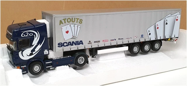 UNIVERSAL HOBBIES 1/50 Scale 5607 - Scania Truck & Trailer (Atouts ...