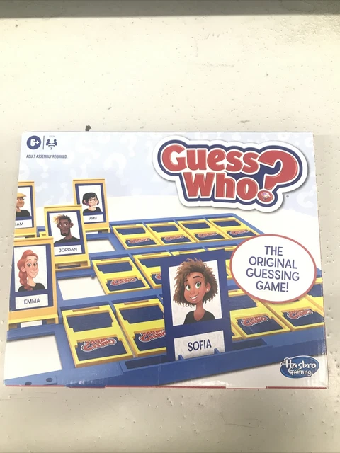HASBRO GAMING GUESS Who? Game Original Guessing Game for Kids Ages 6 £ ...
