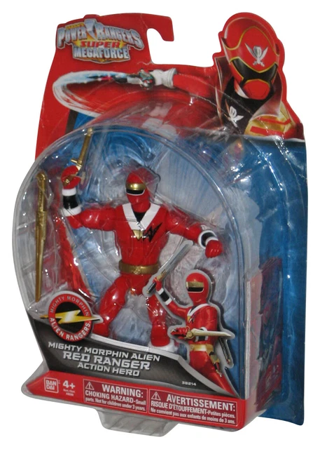 POWER RANGERS SUPER Megaforce Alien Rouge Ranger 5-Inch Action Hero ...