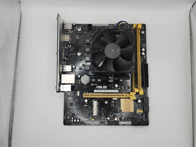 ASUS A68BM-A/M32BF/DP_MB MICRO ATX Motherboard With CPU, Ram, Cooler, I ...
