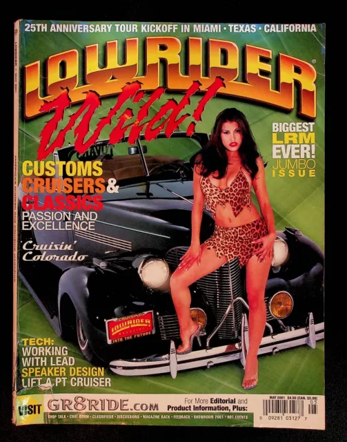 VTG LOWRIDER MAGAZINE May 2001 Anniversary Tour Miami Texas California ... VTG LOWRIDER MAGAZINE May 2001 Anniversary Tour Miami Texas California ...