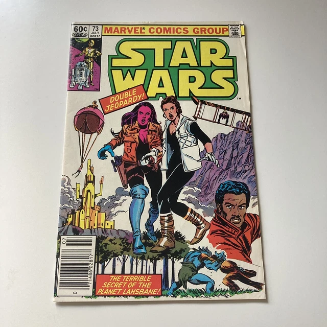 STAR WARS NO 73 Marvel Comics Luke Skywalker Han Solo Leia US Edition ...