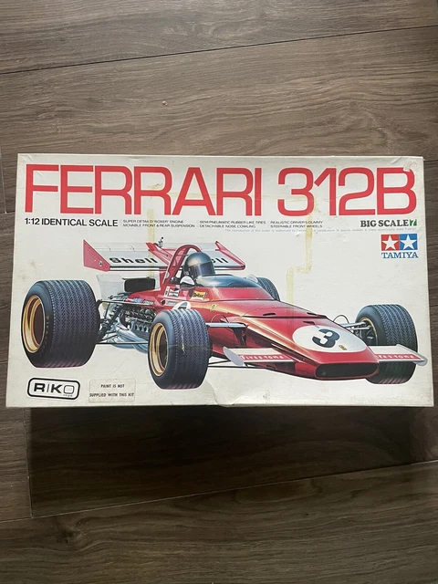 FERRARI 312B TAMIYA 1:12 Big Scale, Empty Box Only!!!!!!! £11.11 ...