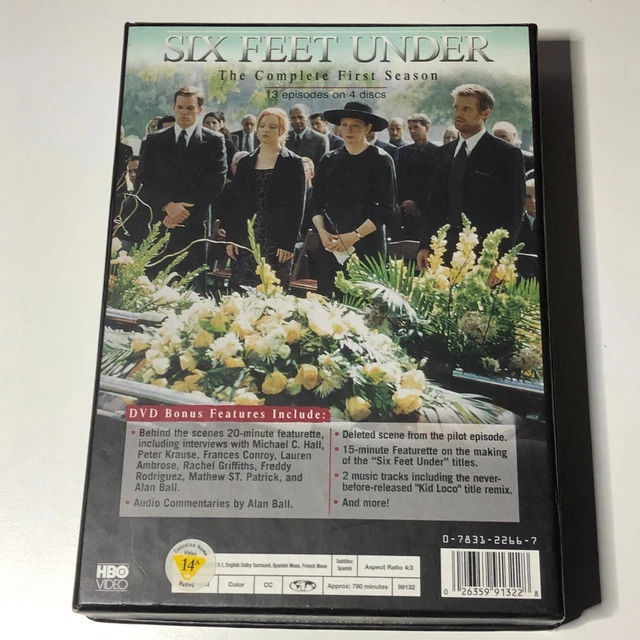 SIX FEET UNDER The complete First Season, 4 DVDs £9.09 - PicClick UK