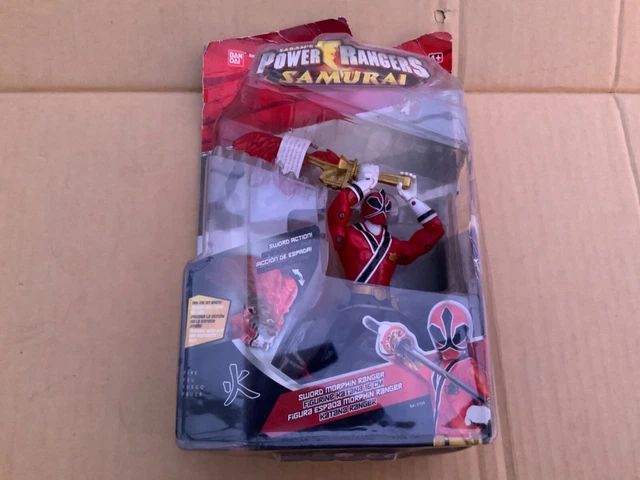 POWER RANGERS SAMURAI Sword Morphin 5.5” Ranger Red New Sealed £16.99 ...