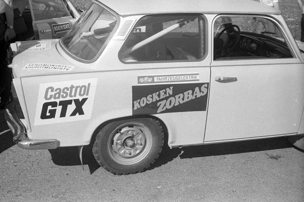 HELMUT PIEHLER LOTHAR Sachse, Trabant ERC Rally Car 1971 Racing Old ...