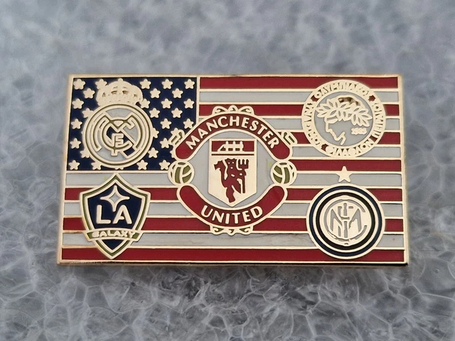MANCHESTER UNITED USA TOUR MUFC DEVILS army pin Badge Man Utd £8.55 ...