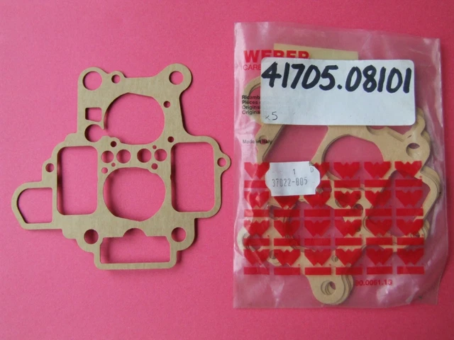 WEBER 32 DSTA top cover gasket, p/n: 41705.08101 £3.31 - PicClick UK