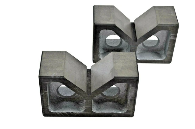 5& ANGLE V Blocks Cast Iron $105.00 - PicClick AU