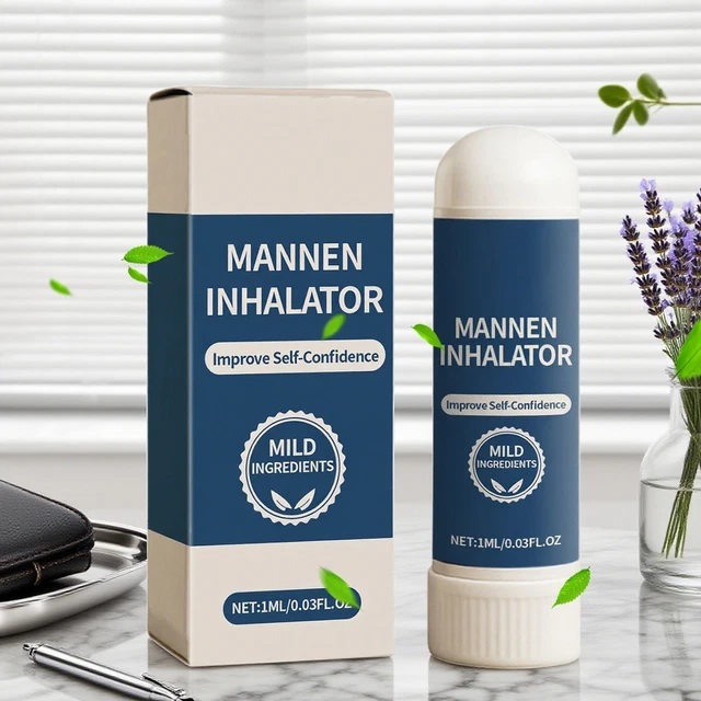 WELLNESS MEN NASAL Spray Nasal Inhaler Vitality Energy Daily Travel $28 ...