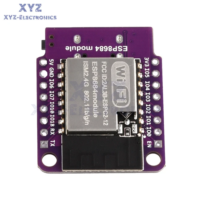 MINI ESP32-C2 WIFI Bluetooth Development Board ESPC2-12 ESP8684 Module ...
